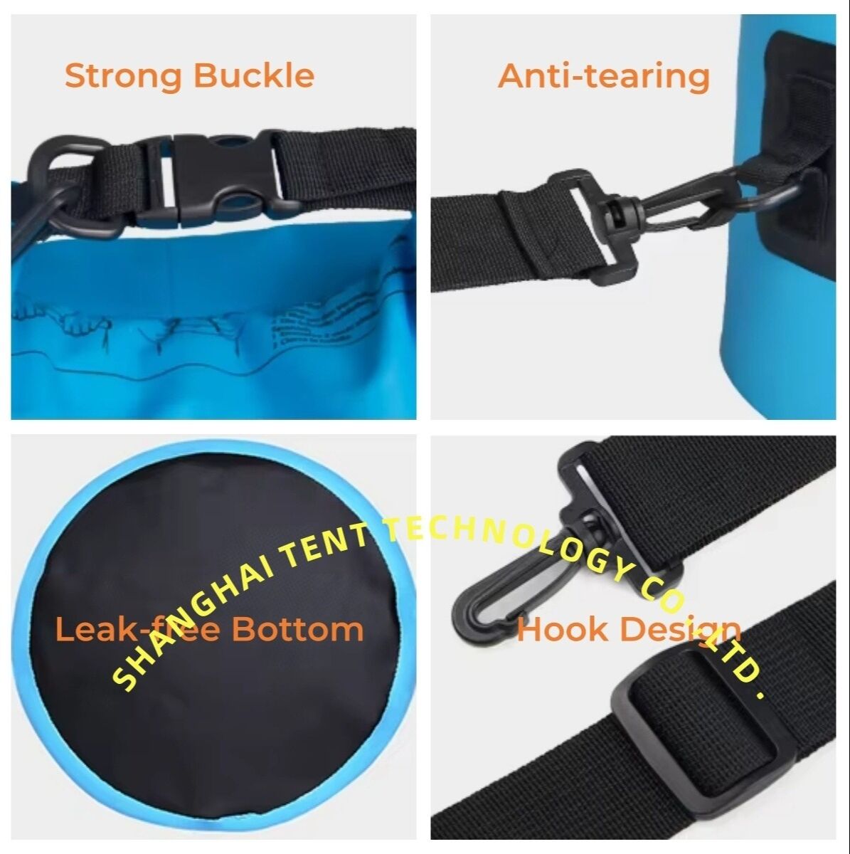 Custom Logo Water Bag Waterproof 5l 10l 15l 20l Dry Bags Outdoor 500d Pvc Waterproof Bag Dry Bag ...