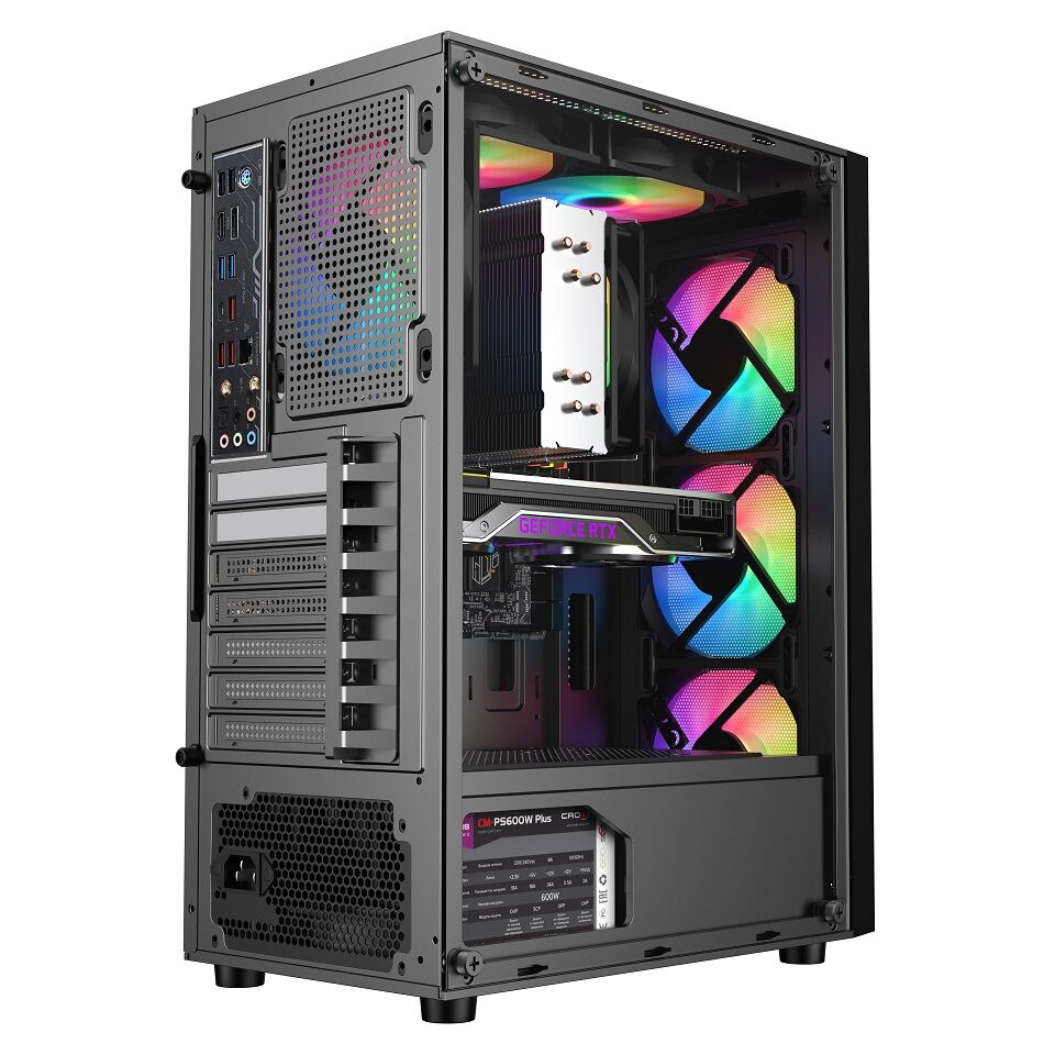 Ruix Mesh-2(black) Atx Gaming Case Mesh Front Panel High Airflow ...