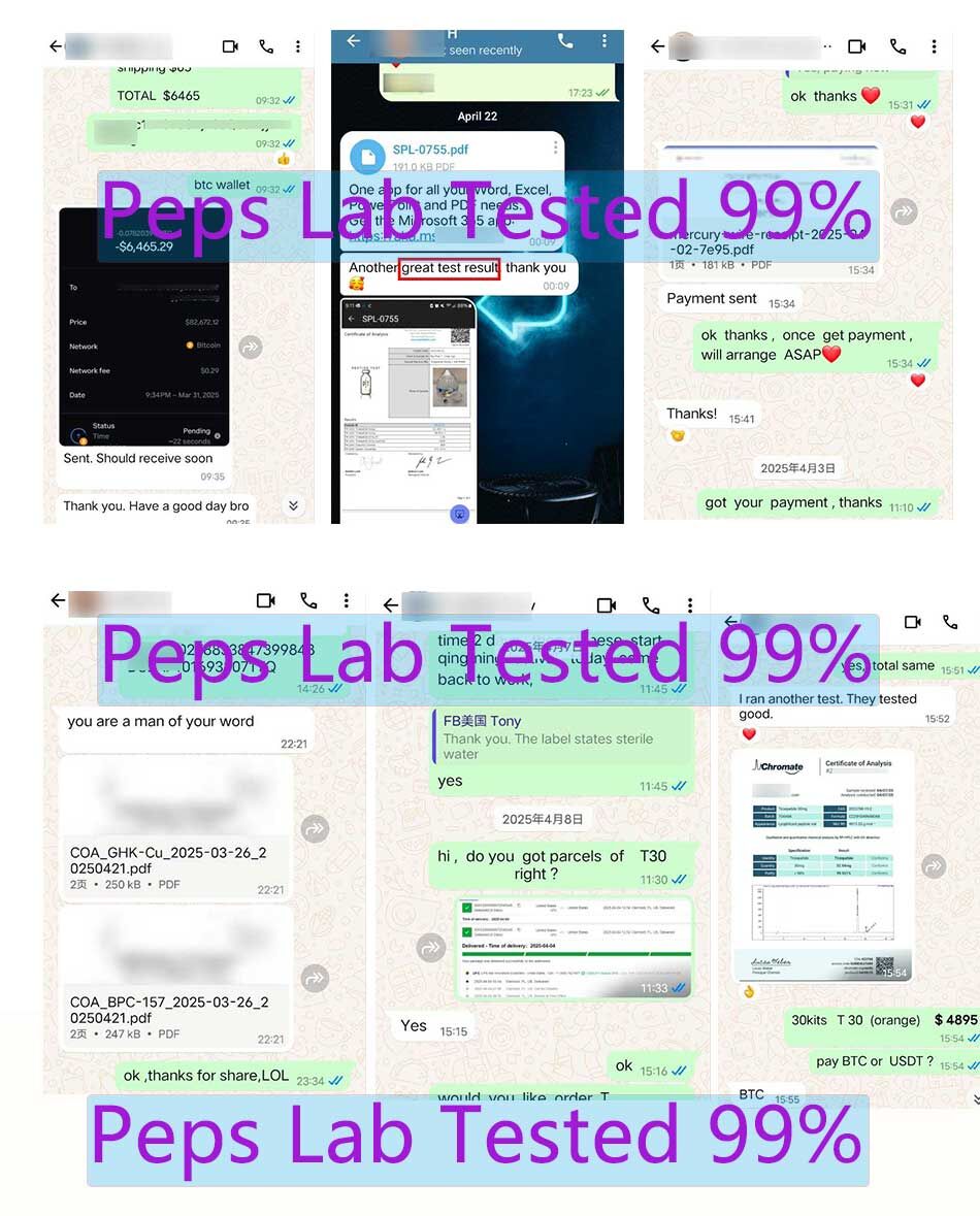 Lyophilized Powder Peptide Sema 5mg Kit Semaglutid10mg 20mg 30mg ...