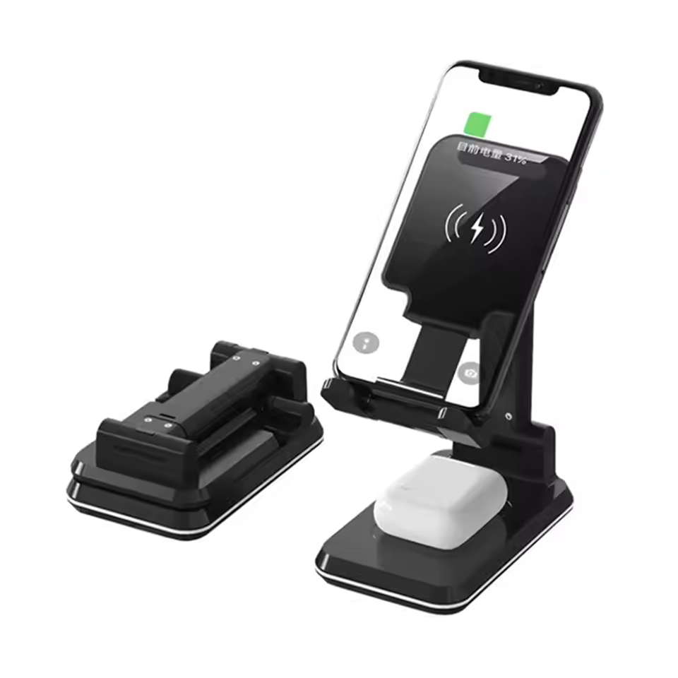 Promotion Phone Holder 15w Qi Wireless Charger Stand Gift - China ...