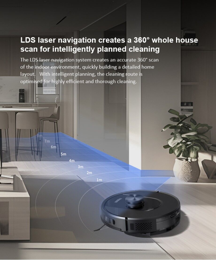 Oem/odm Robot Vacuum Cleaner With 3000pa Suction, Brushless Motor, And ...