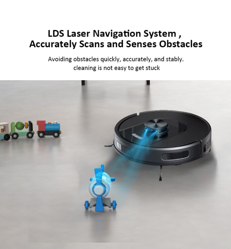 Oem/odm Robot Vacuum Cleaner With 3000pa Suction, Brushless Motor, And ...