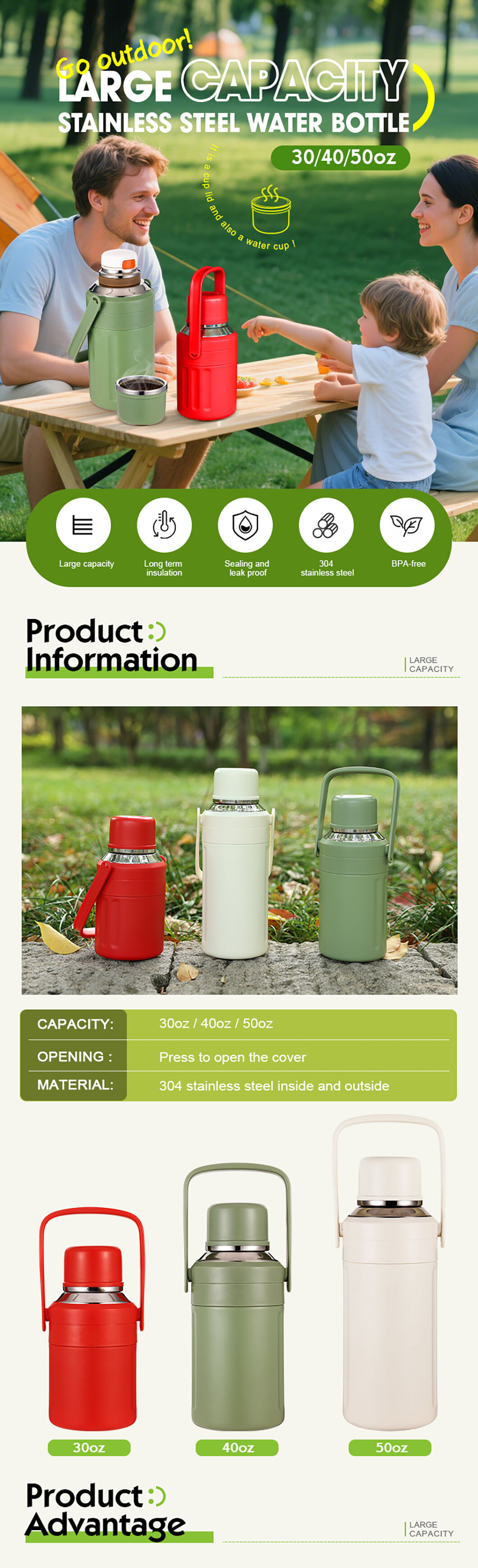 Factory Price Tumbler Luxury Double Wall Insulated Thermal Metal Inner ...