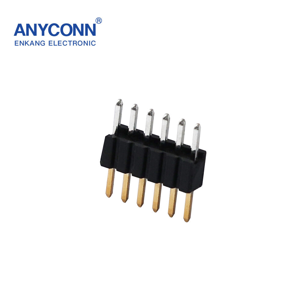 Buy China Wholesale Pin Headers Good Quality Single Dual Row Custom Curved Straight Shape Copper ...