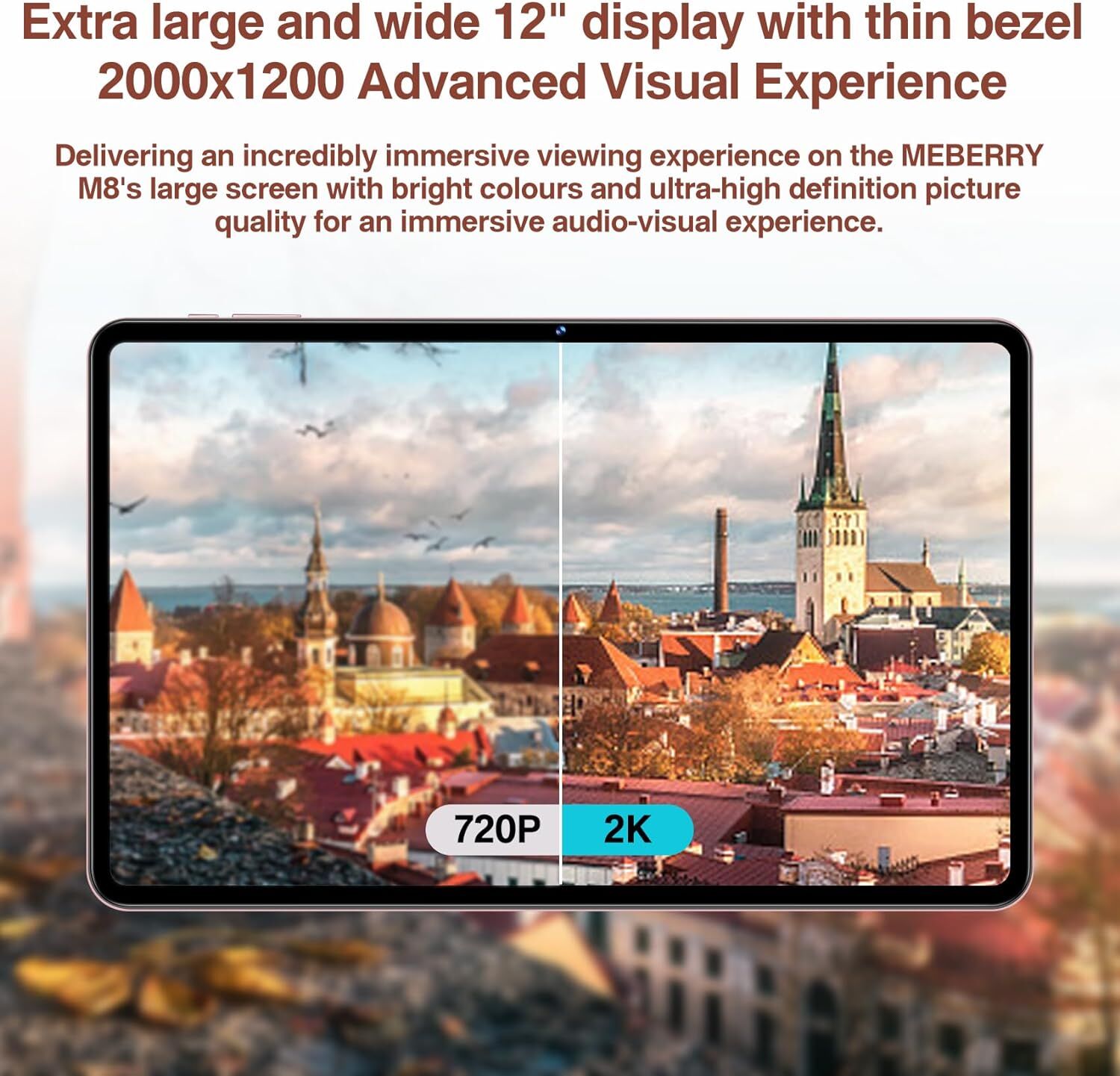 12" Incell Hd Tablet 12gb Ram 512gb Rom Dual 4g Cellular Tablet With ...