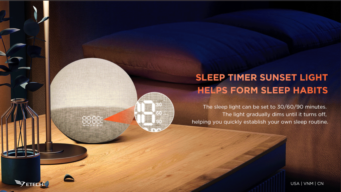 Bulk Buy China Wholesale Led Digital Clock Bluetooth Speaker Sunrise ...