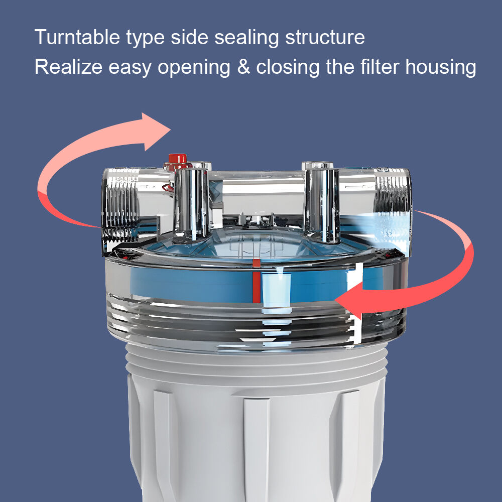 Easy Open Jumbo Filter Housing Wrenchless Anti-leakage Jumbo Housing ...