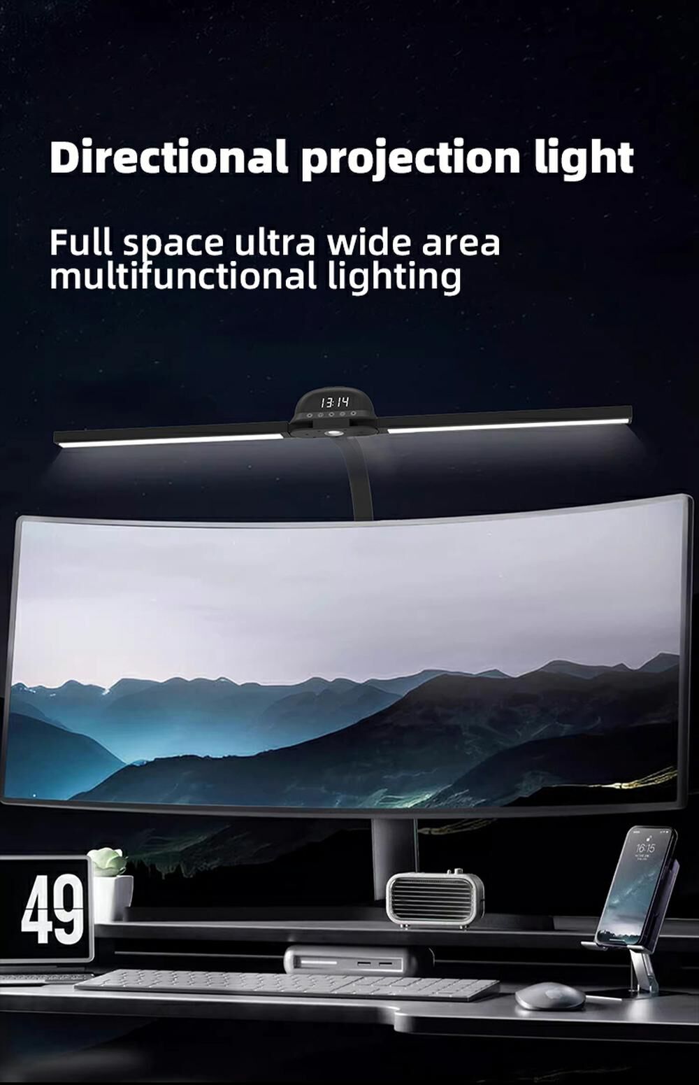 Piano Lamp Led Desk Lamp Computer Lamp Monitor Screen Eye Protection ...