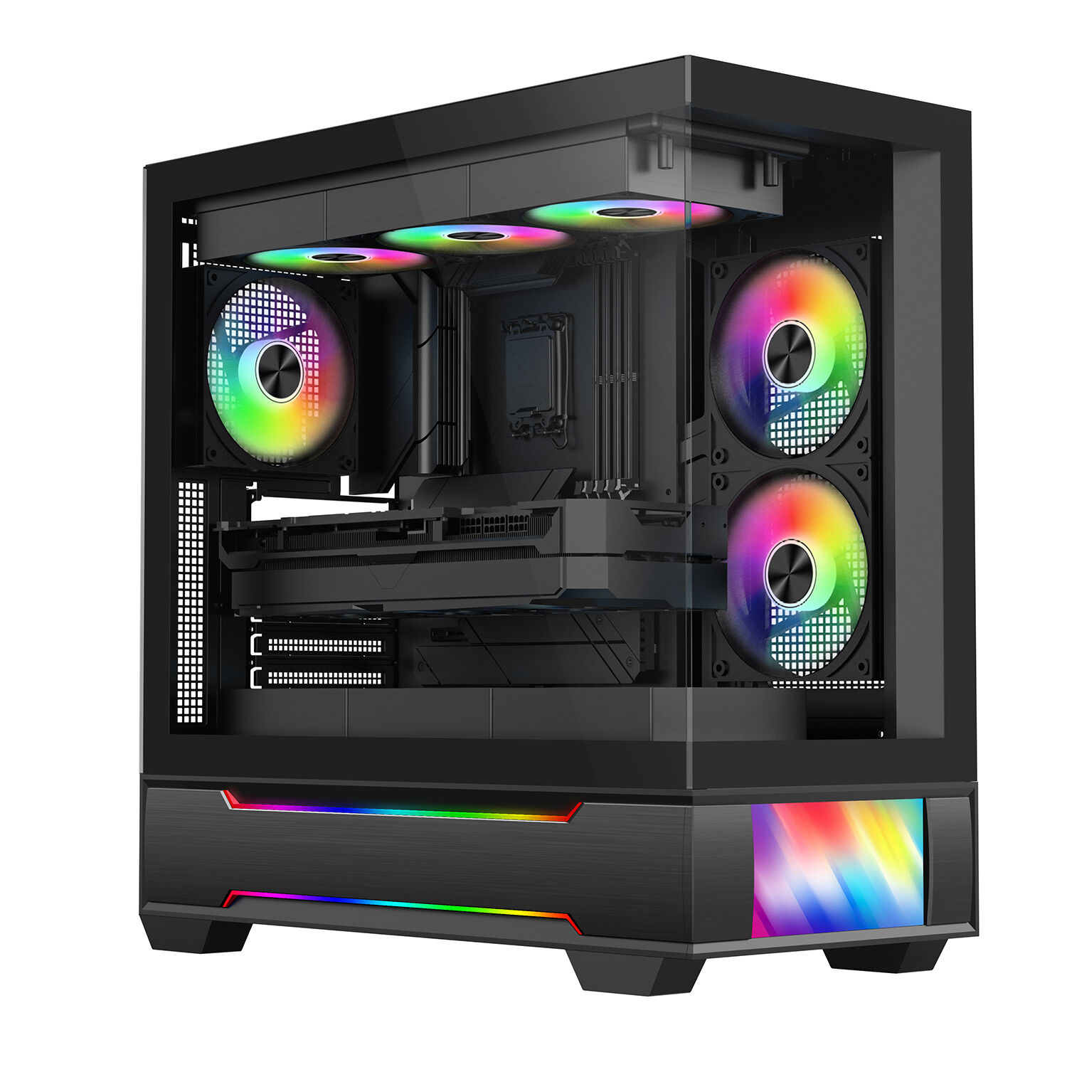 Factory Direct High Quality China Wholesale Ruix Rail Mid Tower Gaming ...