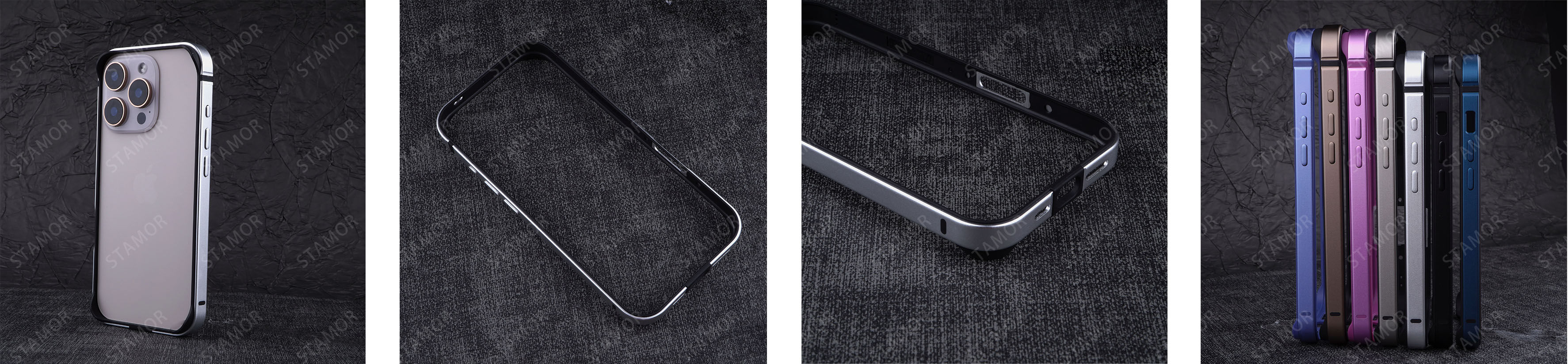 Metal Frame Border +tpu Phone Case Of Iphone17 Series, Aluminum Alloy ...
