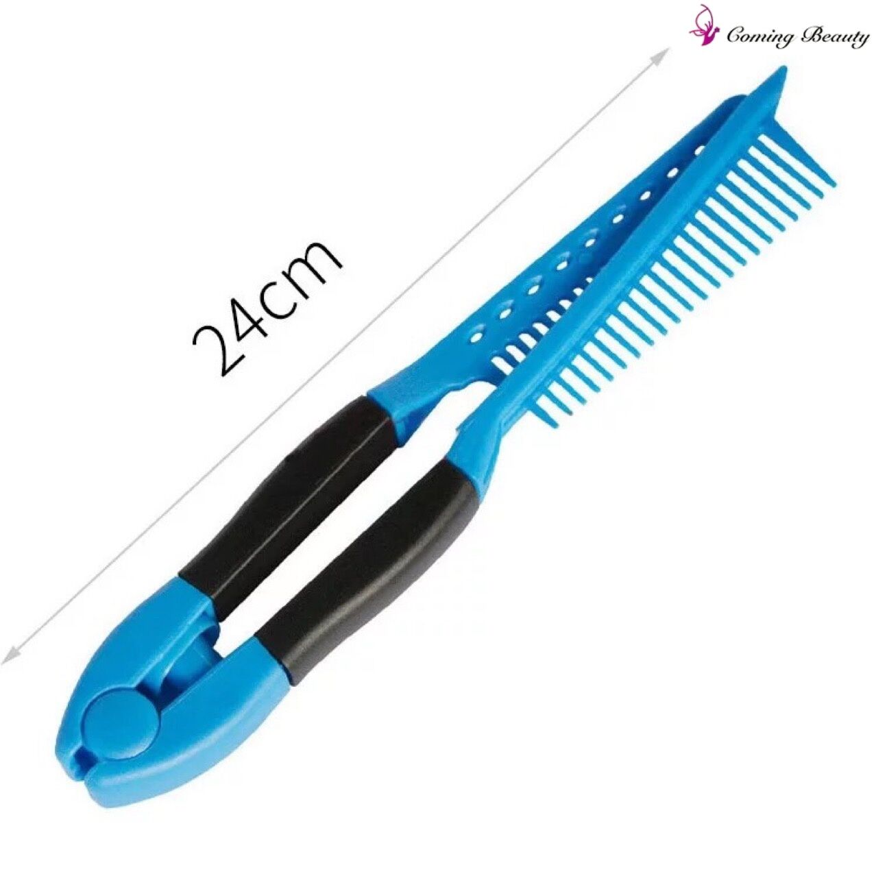 Wholesale New Style V Shape Hair Straight Plastic Detangle Hair Styling ...