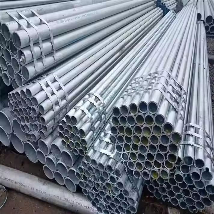 Fast Delivery 1/2 3/4 1 2 1.5 Inch Gi Pipe Erw Sch 40 80 Hot Dipped ...