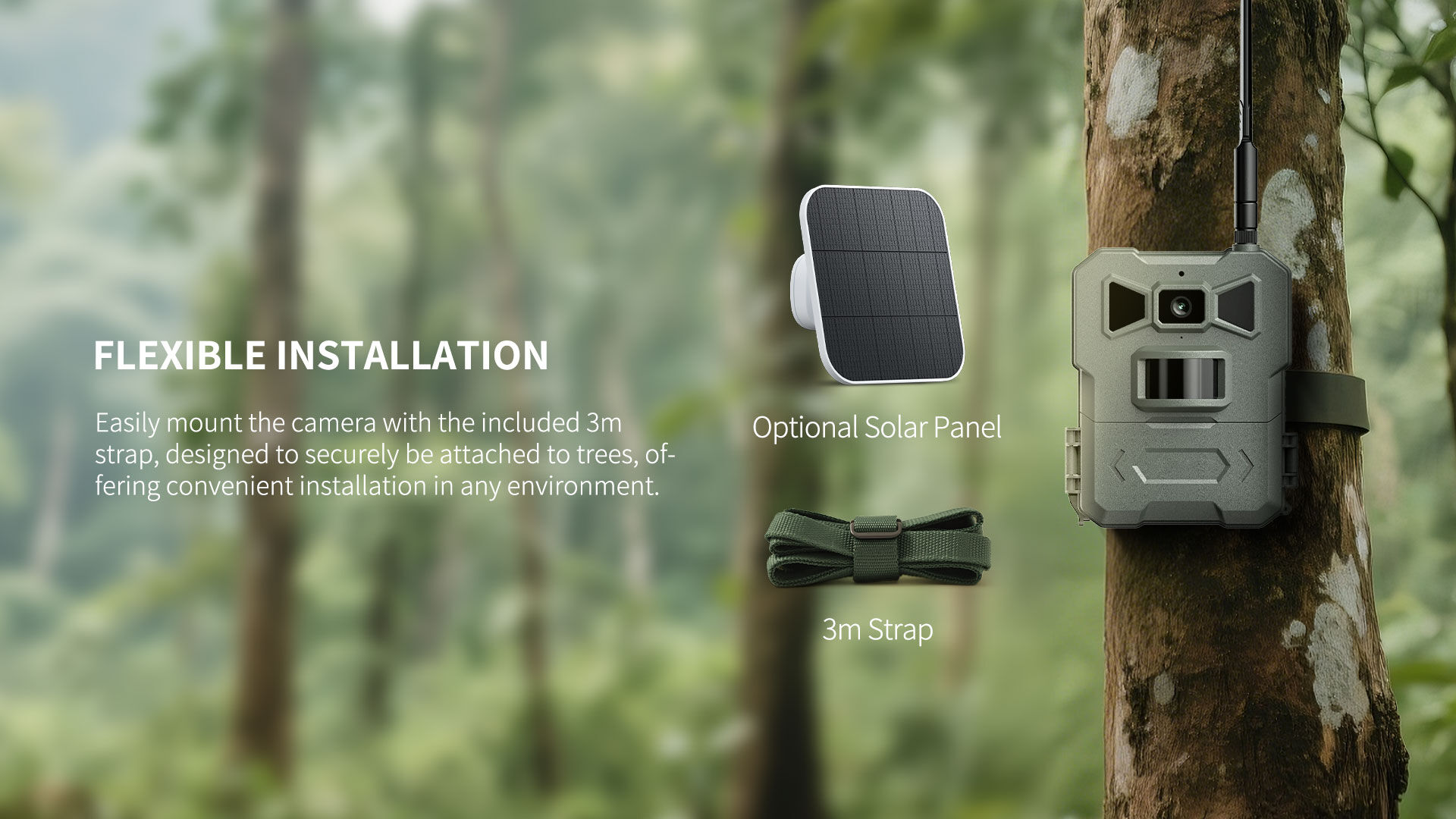 Dl1 Smart Hunting Trail Camera: 4g Real-time Transmission, Military ...