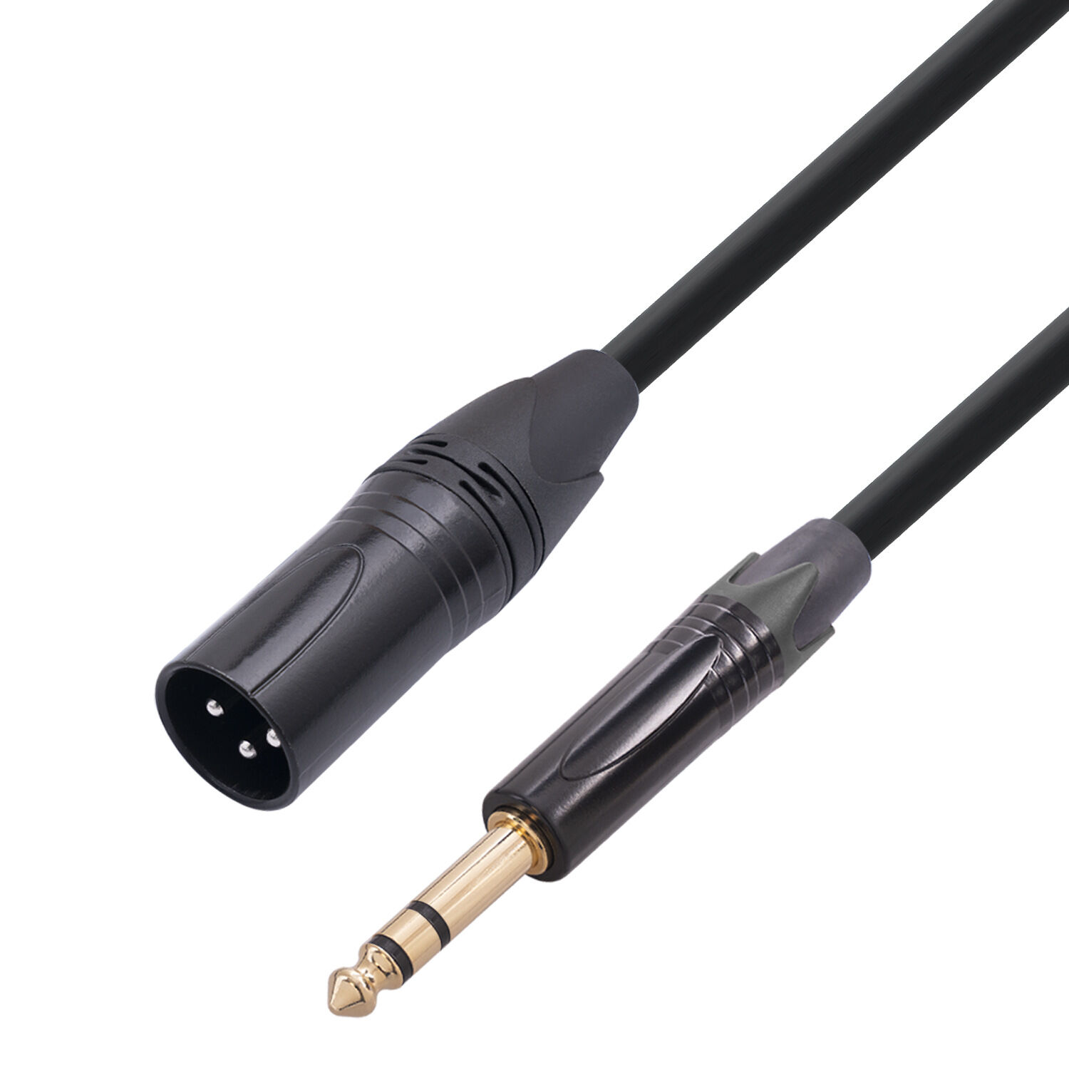 1/4 To Xlr Male Cable, Quarter Inch Trs To Xlr Male Balanced ...
