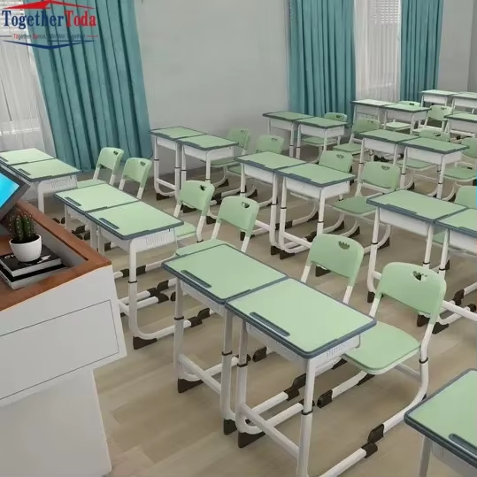 Bulk Buy China Wholesale School Desk And Chair Adjustable Steel Student ...