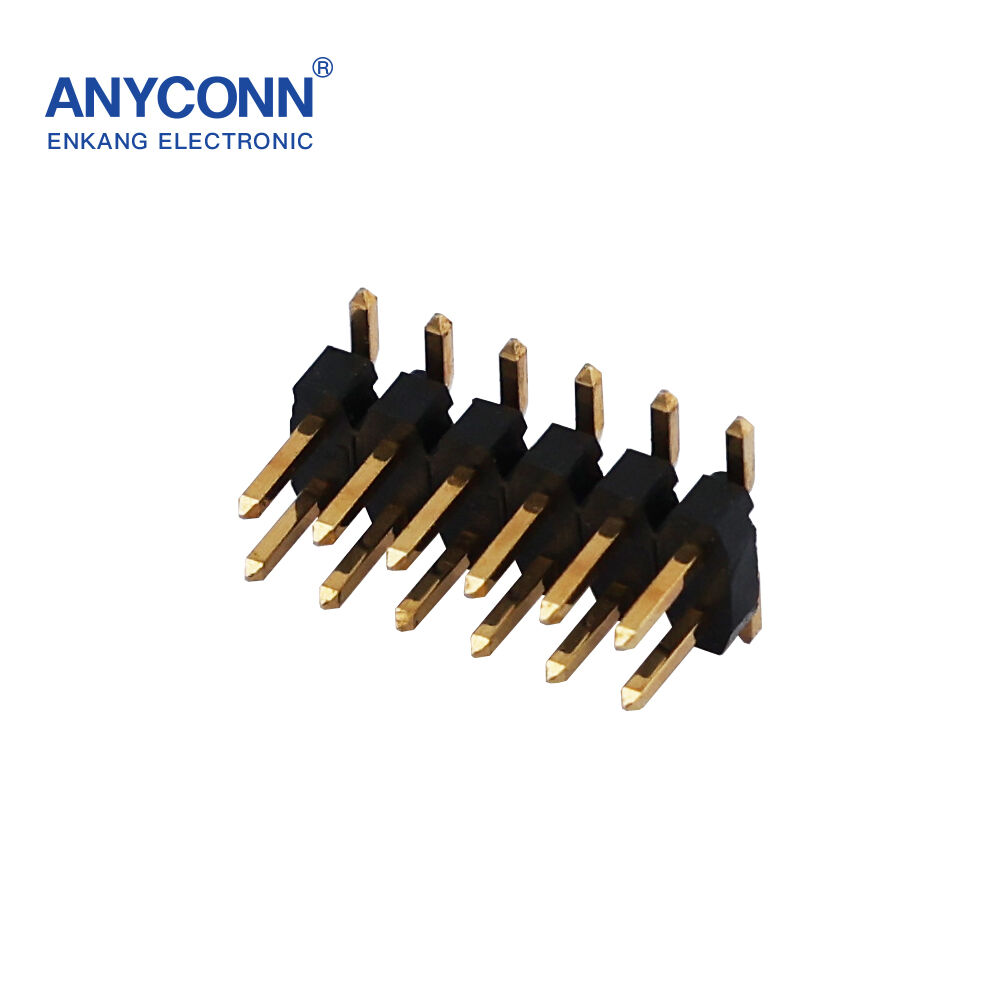 Hot Sales Tin And Gold Plating 2.0mm Pitch Double Row Male Pin Header ...