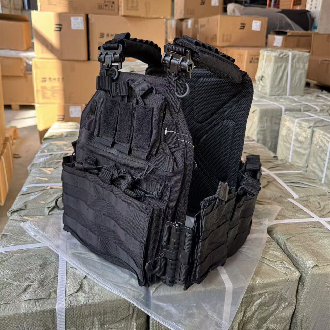 Yakeda Tactical Vest With Magazine Pouch Molle Assault Vest Quick ...