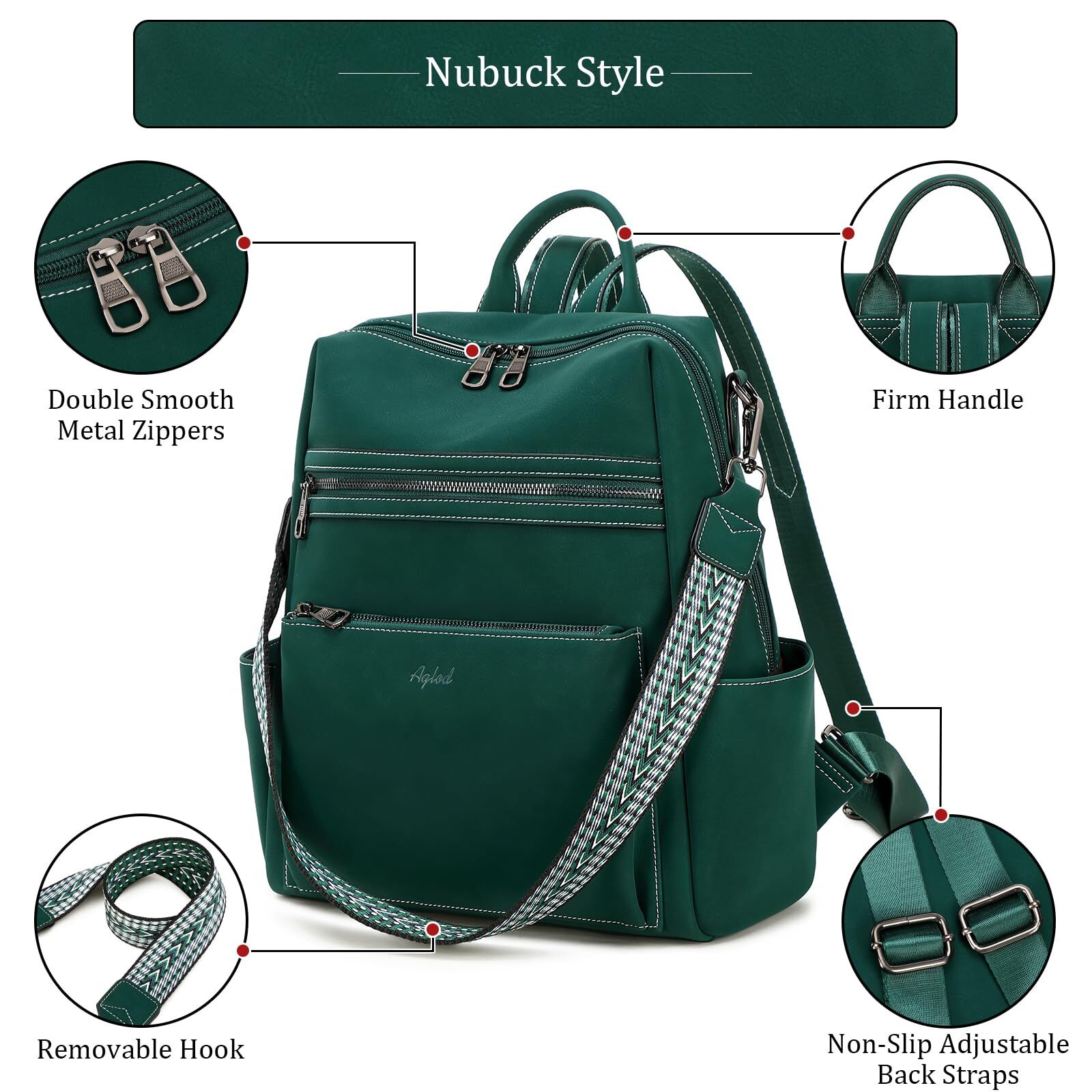 Lightweight Puffer Quilted Travel Backpack - Small Casual Daily Daypack ...