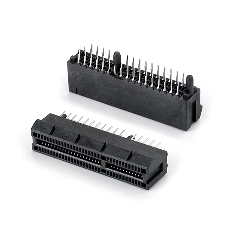 Dual Row 180 Degrees Dip Board To Board Connector Female Header Pin ...