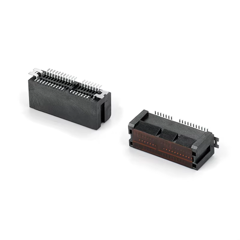 Dual Row 180 Degrees Dip Board To Board Connector Female Header Pin ...