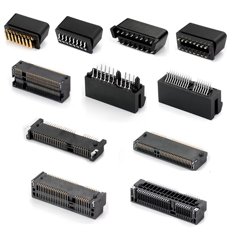 Dual Row 180 Degrees Dip Board To Board Connector Female Header Pin ...