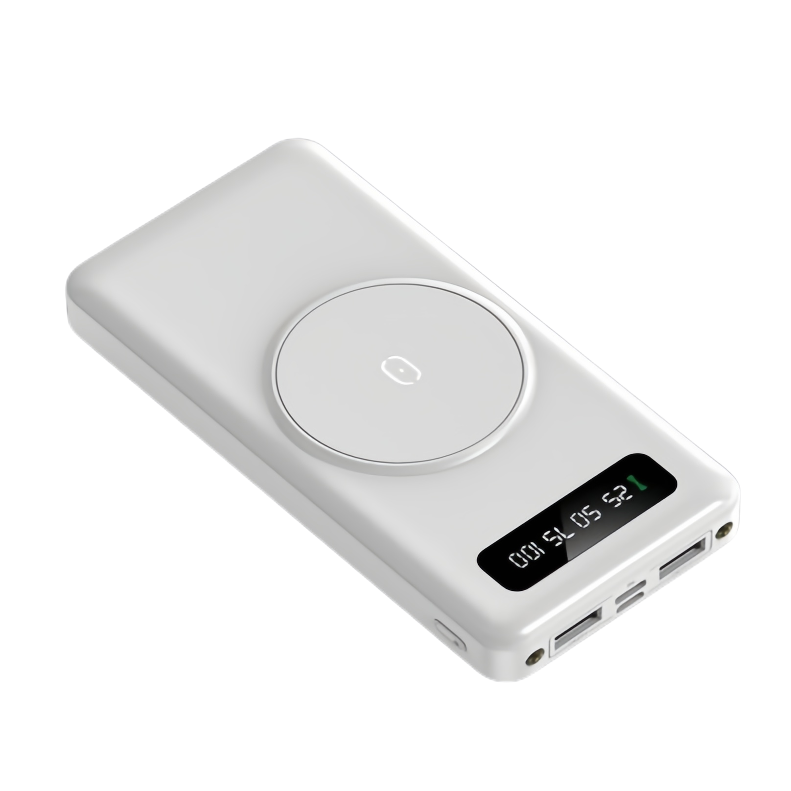 Portable 10000mah Magnetic Wireless Charger - 15w Magsafe Compatible ...