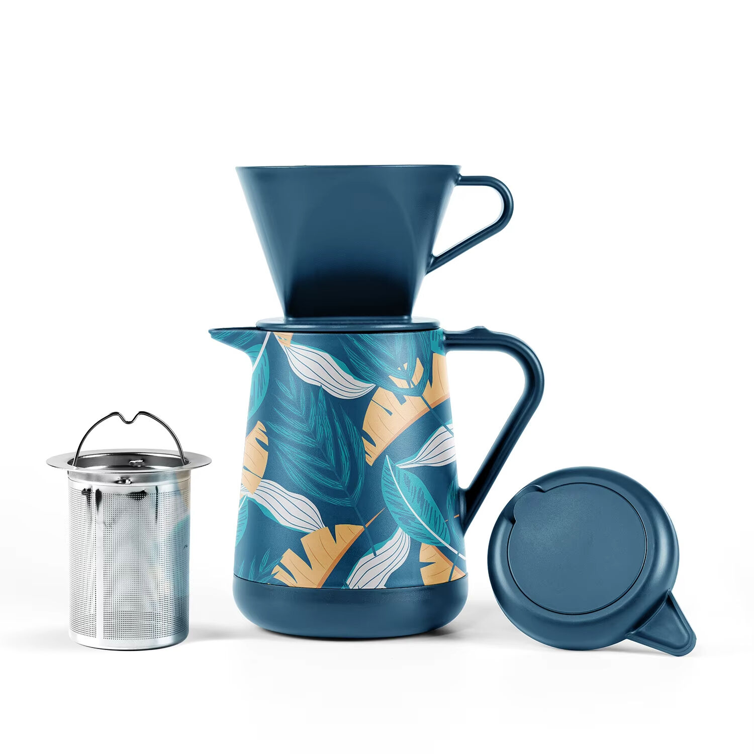 Premium 20oz Stocked Carafe Insulated Thermal Stainless Steel Coffee ...