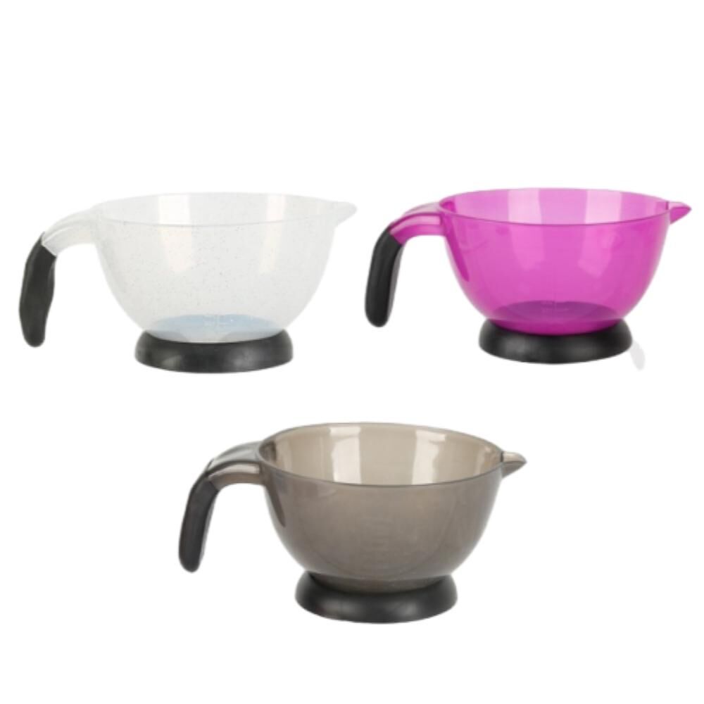 Colorful Pearl Glow Translucent Dye Bowl Thickened Mixing Container ...