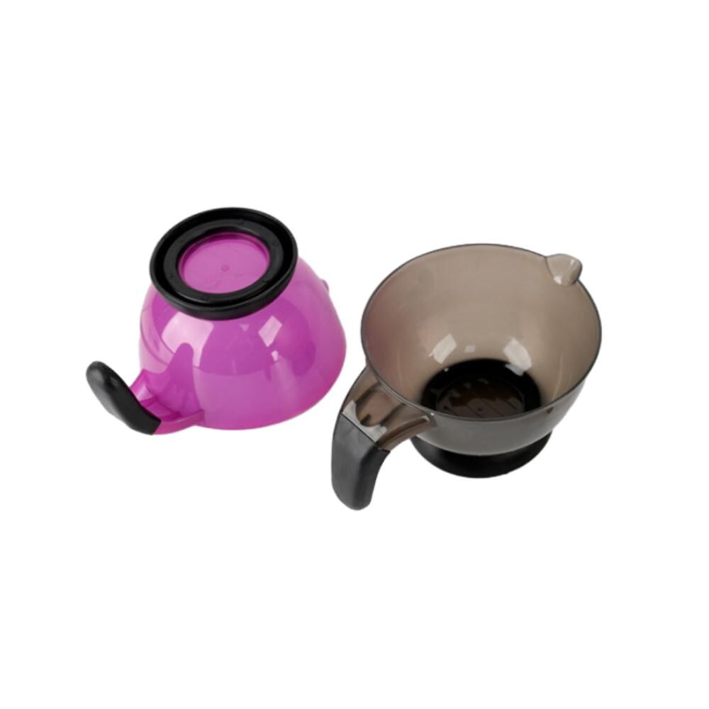 Colorful Pearl Glow Translucent Dye Bowl Thickened Mixing Container ...