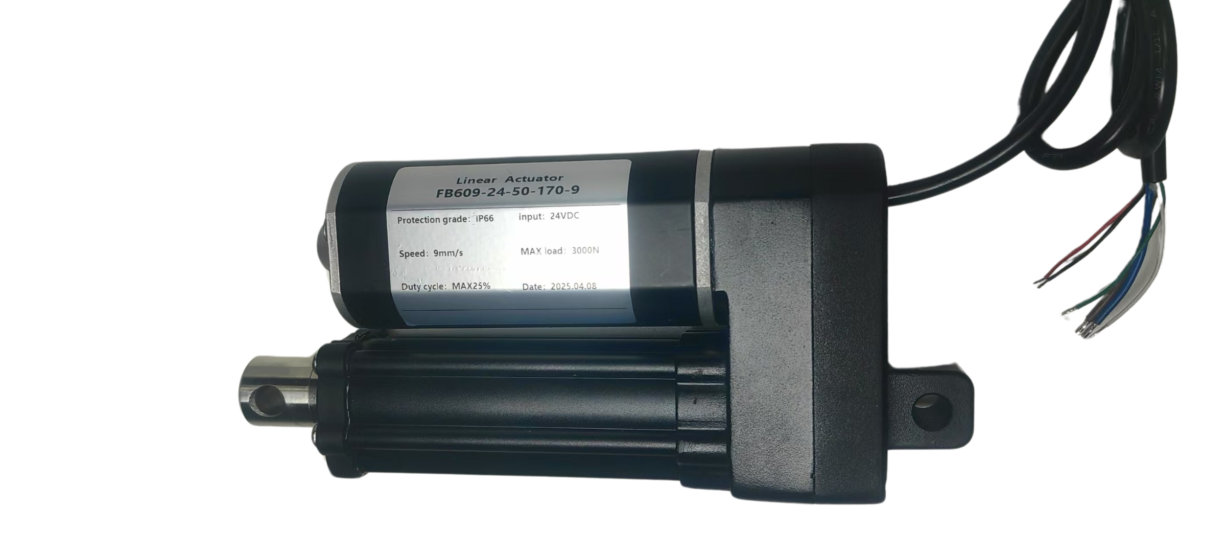 Linear Actuator With Limit Switches, 3000n Force, Waterproof Mute ...