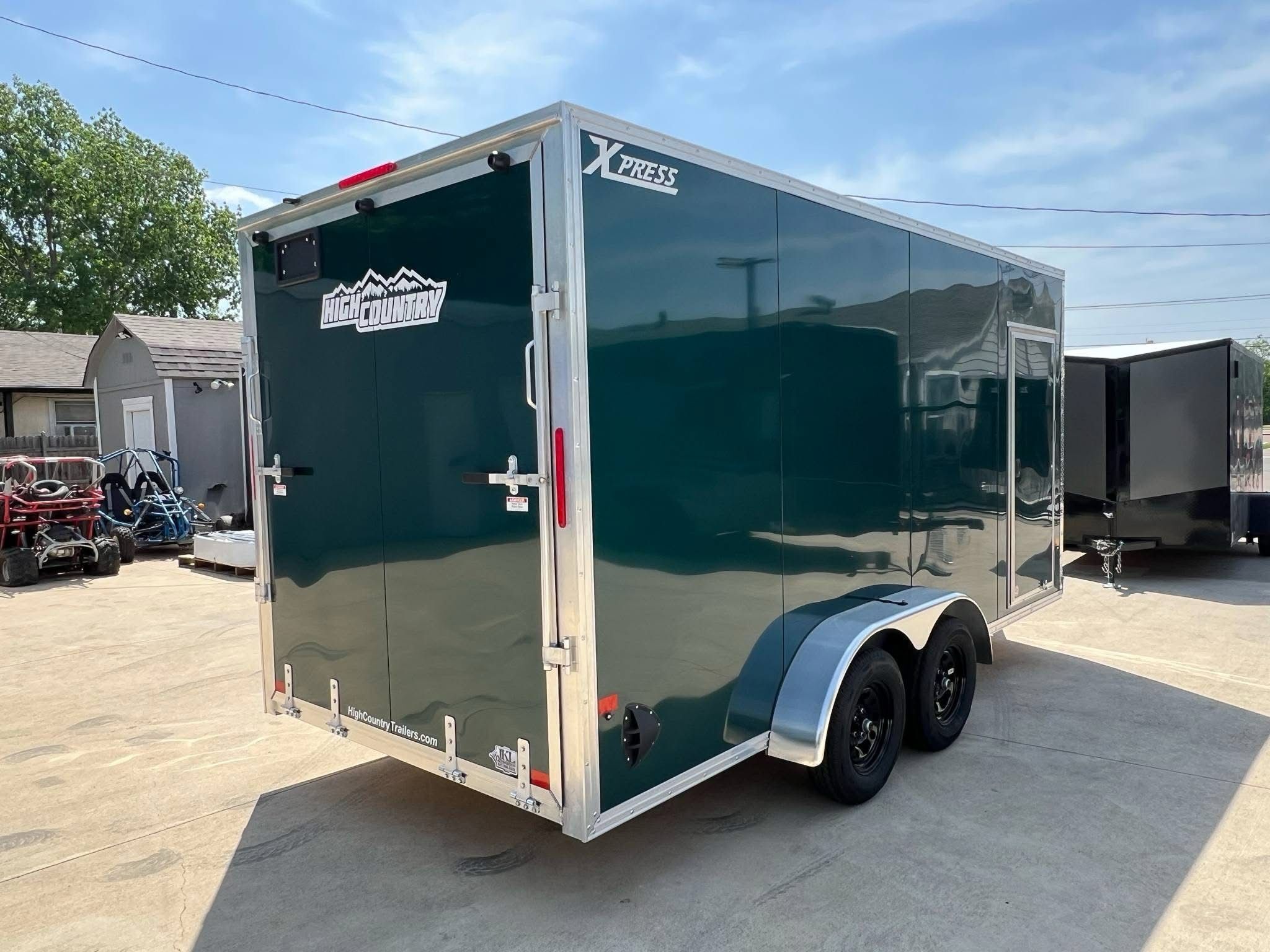 3 Axle Container Cargo Trailer Enclosed Box Cargo - Thailand Wholesale ...