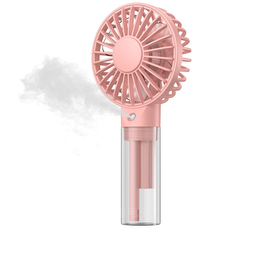 Portable 3-blade Handheld Misting Fan With 35ml Refillable Tank ...