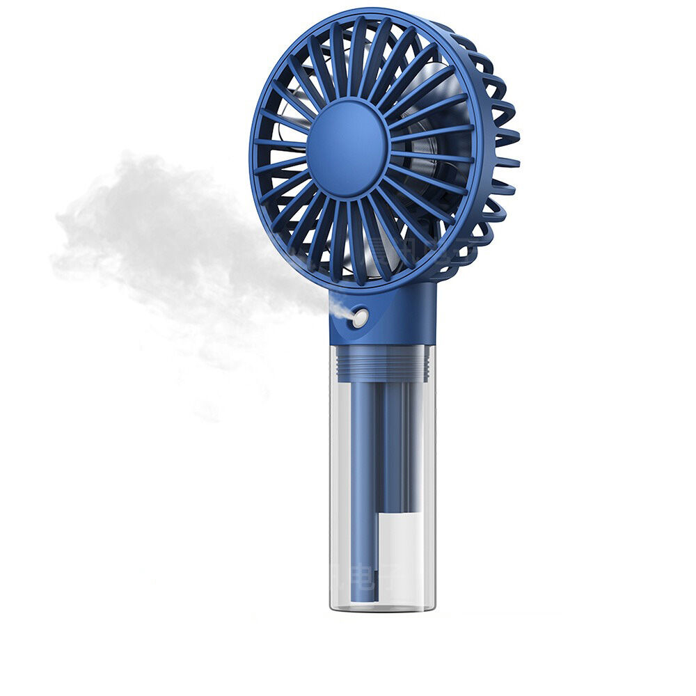 Portable 3-blade Handheld Misting Fan With 35ml Refillable Tank ...