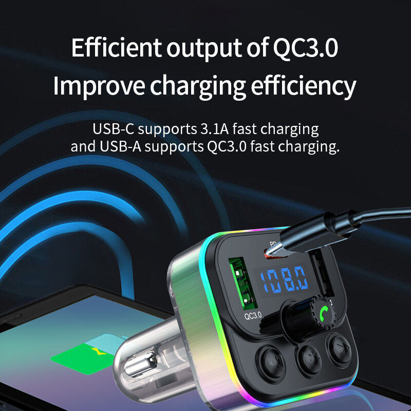 Fm Transmitters Car Bluetooth Mp3 Hands-free Fm Transmitter, Car Music ...