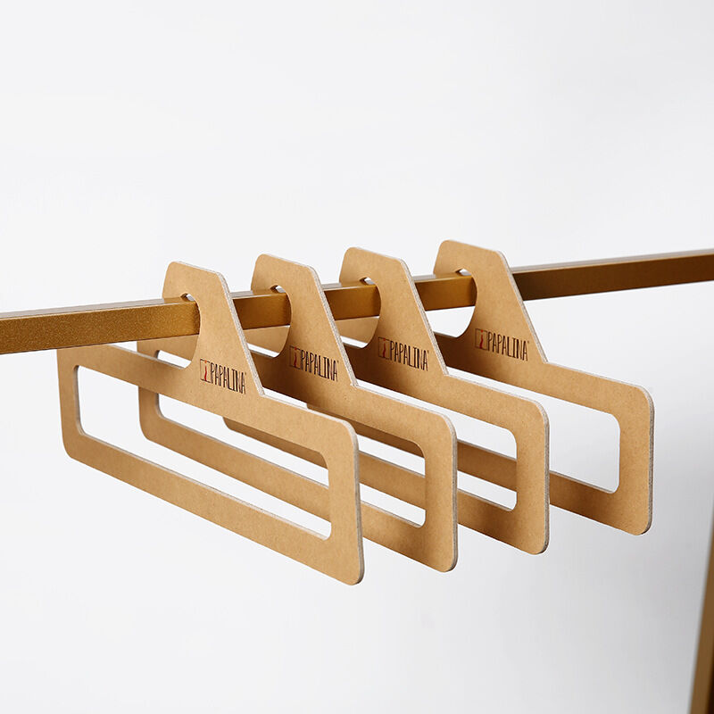 Bulk Buy China Wholesale Cardboard Clothes Hangers Black Sandwich Gray ...