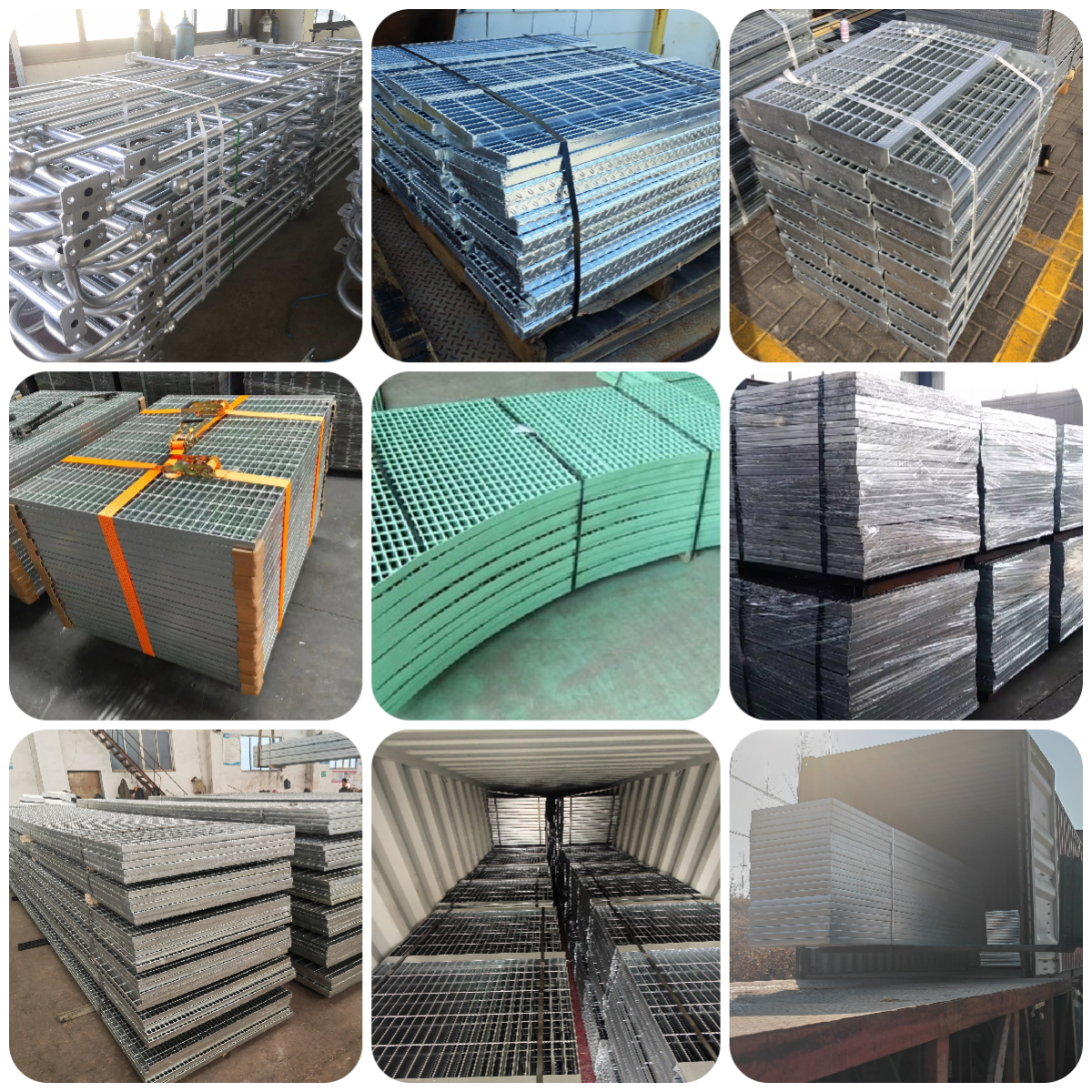 Custom Steel Grating Panels For Walkways, Platforms & Drainage Systems ...