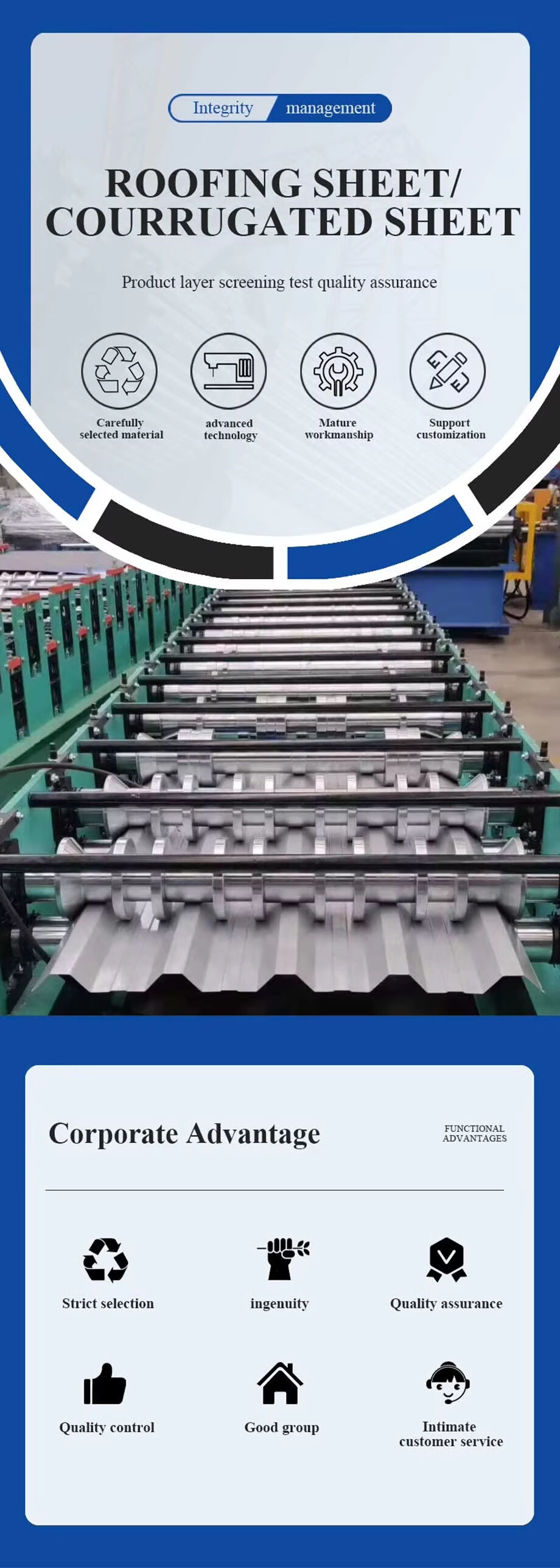 Bulk Buy China Wholesale Corrugated Galvanized Steel Roofing Panel ...