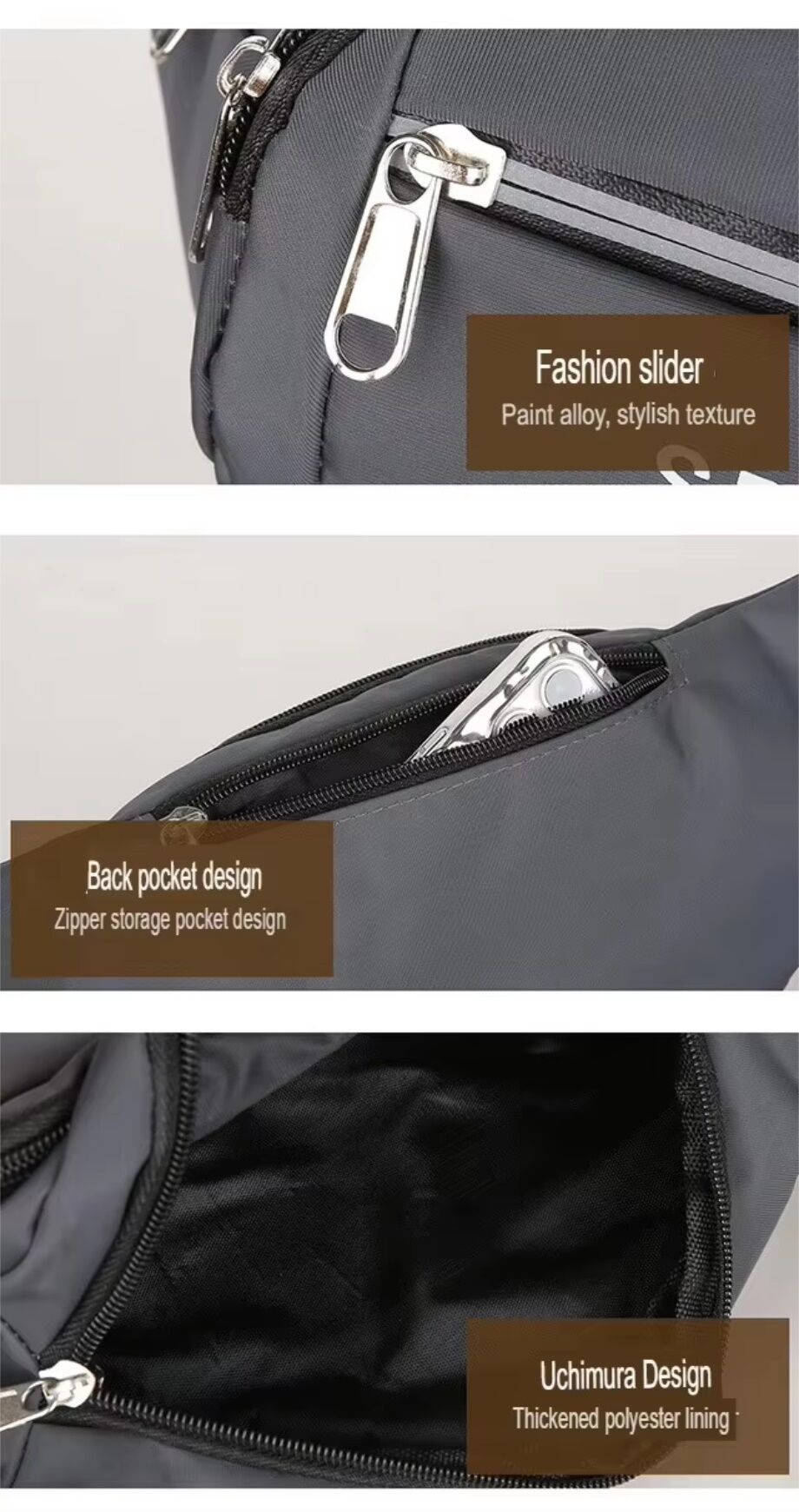 Wholesale Sling Bag Chest Bag Fanny Pack Running Phone Holder ...