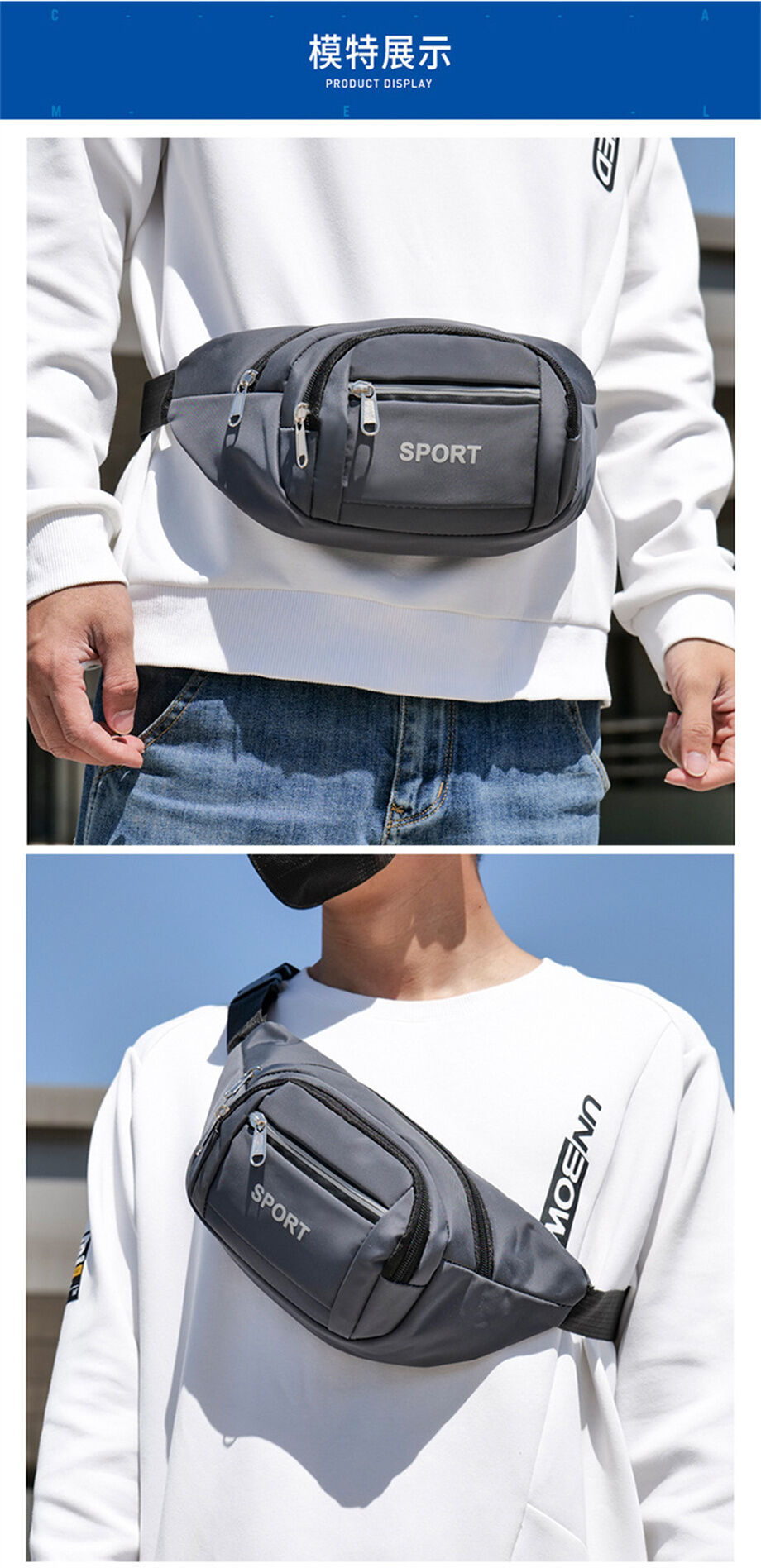 Wholesale Sling Bag Chest Bag Fanny Pack Running Phone Holder ...