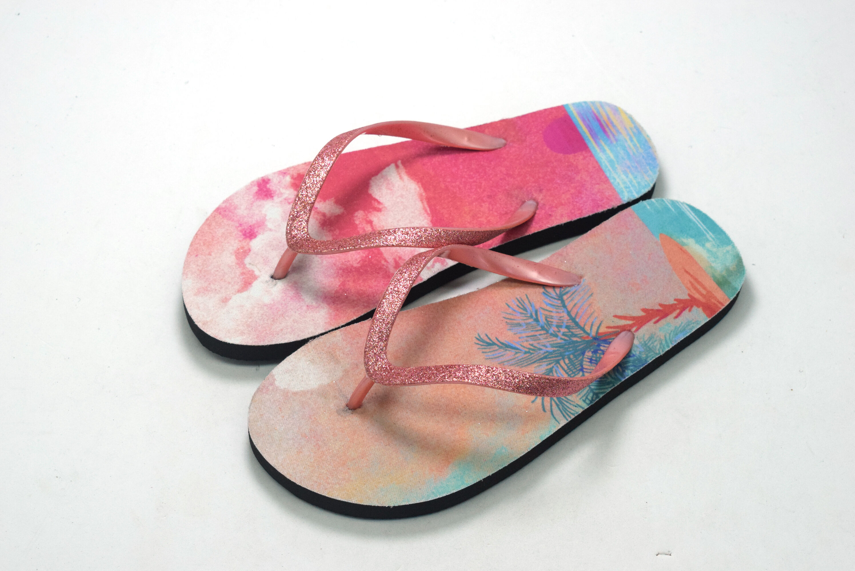 Personalized Custom Printed Plastic Cheap Wholesale Slippers For Women ...