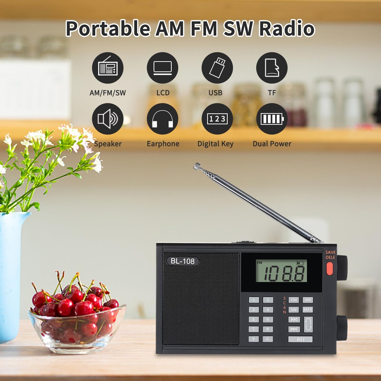 Factory Direct High Quality China Wholesale Portable Radio Am Fm Sw ...