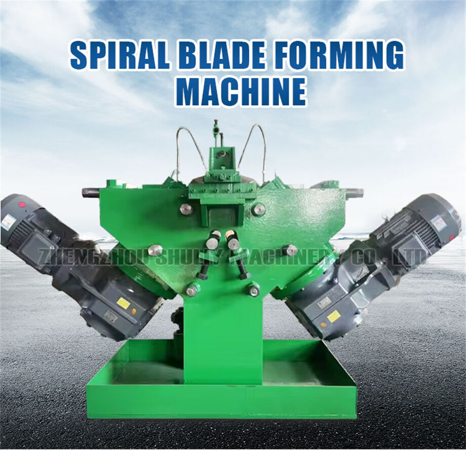 Factory Direct Sale Shaftless Helical Spiral Blade Forming Machine Made ...