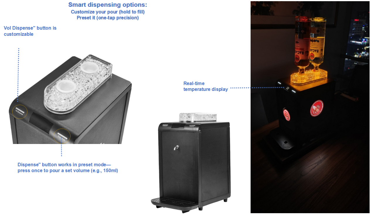 Buy China Wholesale Factory Electric Vodka Whisky Shot Wine Chiller ...