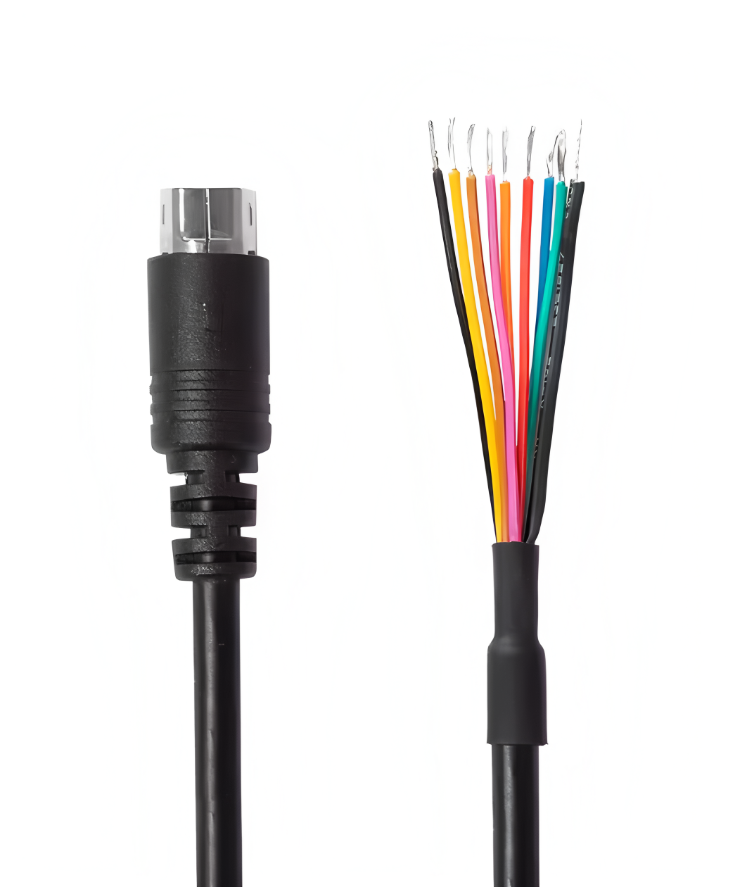 Scu-28 Yaesu Linear Amplifier Connection Cable 10 Pin Mini Din To Bare ...