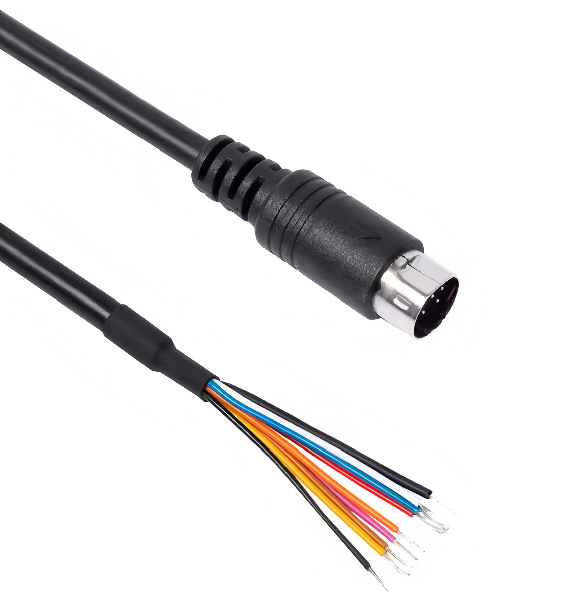 10pin Midi Din Male To Open Wires End Scu-28 Yaesu Linear Amplifier ...