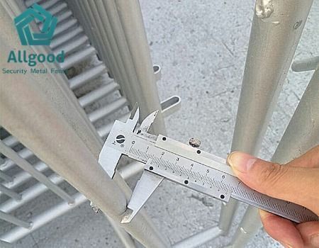 Fixed Leg Foot Economy Metal Crowd Barrier | Steel Barricades [allgood ...