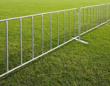 Fixed Leg Foot Economy Metal Crowd Barrier | Steel Barricades [allgood ...