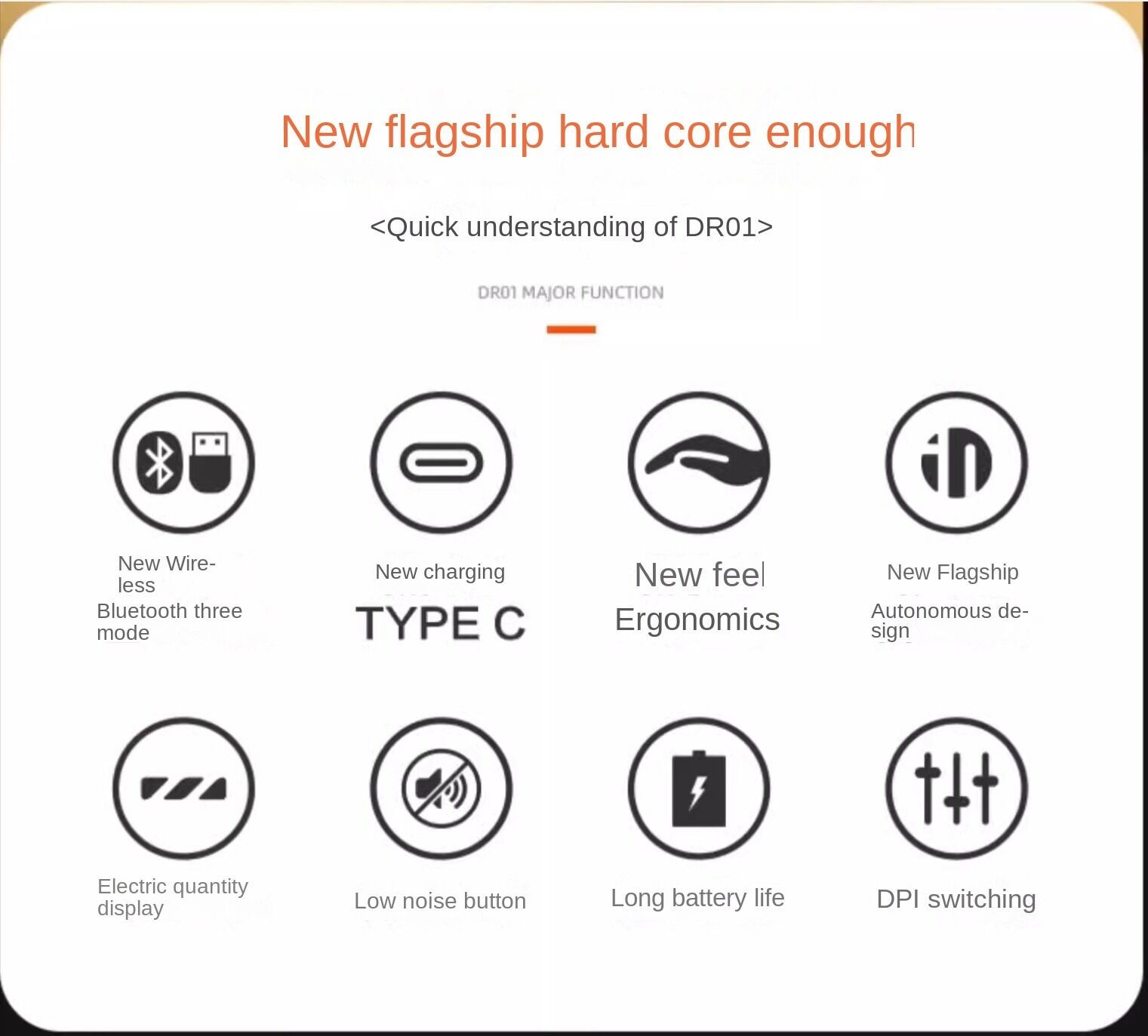 Ai Intelligent Voice Mouse Pro2.4g Wireless Office Mouse, Rechargeable ...