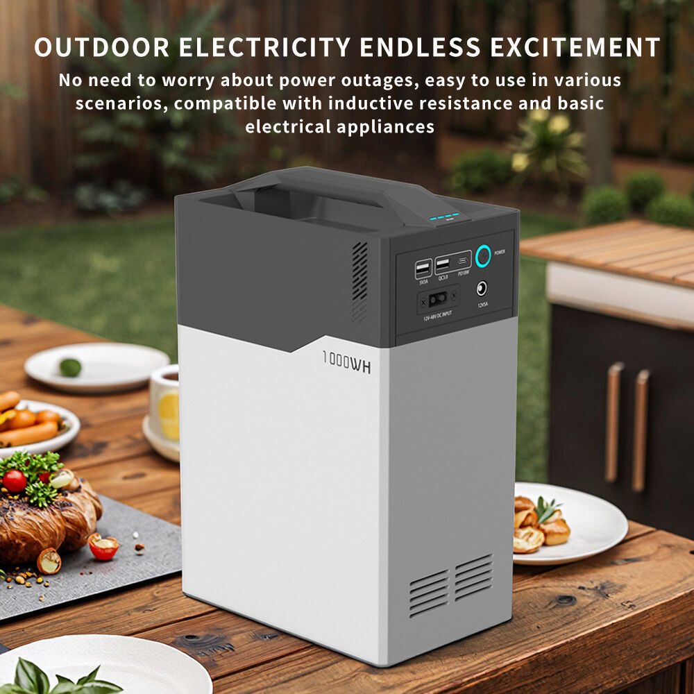 Emergency Rechargeable Camping Outdoor Portable Backup 1kwh Mobile ...