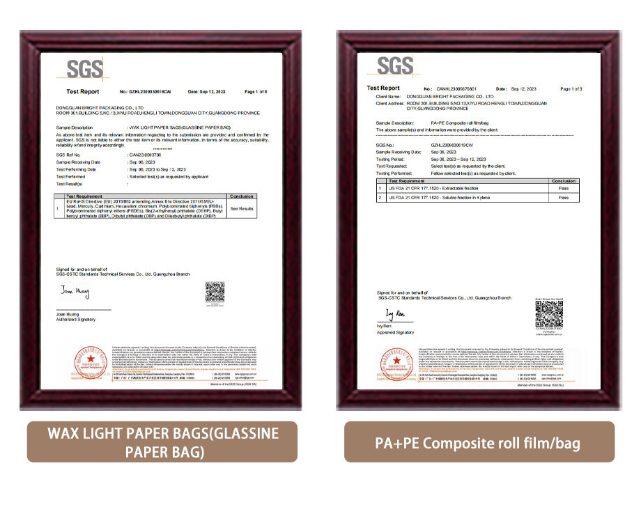 Eco-friendly Eight Sided Sealing Flat Bottom Bags Blank Kraft Paper ...